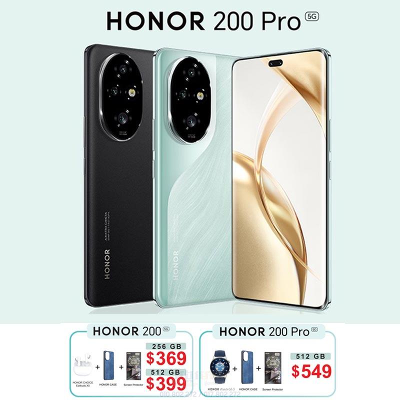 HONOR 200 Pro 512GB|24GB (IN STOCK) - Top Leading Phone Shop in Cambodia